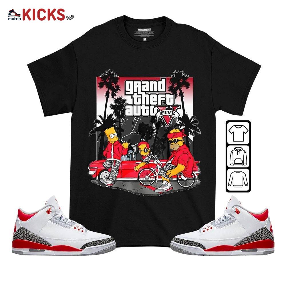 Jordan 3 Fire Red 3s - Fanzint