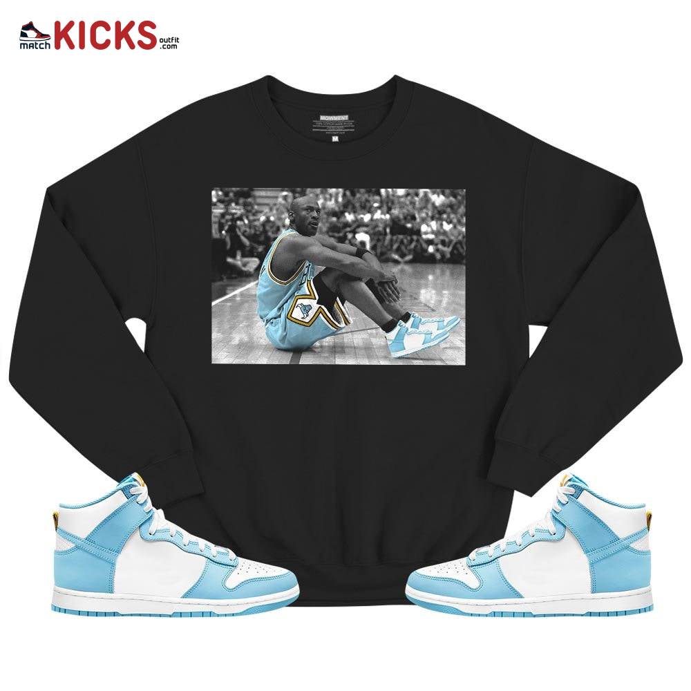 Basketball Shoes Goat Number 23 Sneaker Shirt Match Dunk High Blue ...