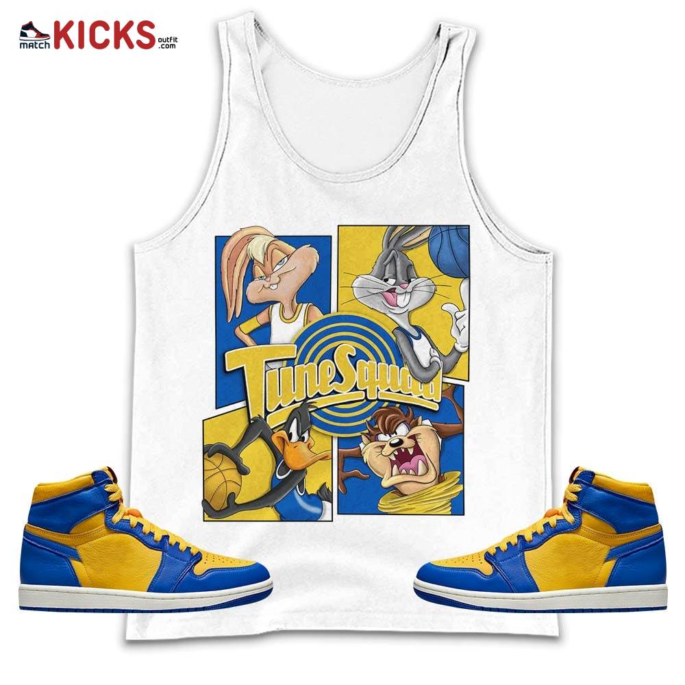 Bunny Tazmanian Basketball Sneaker Shirt Match 2023 Laney 1s, Jordan 1 Retro High Laney MKO Tank ...