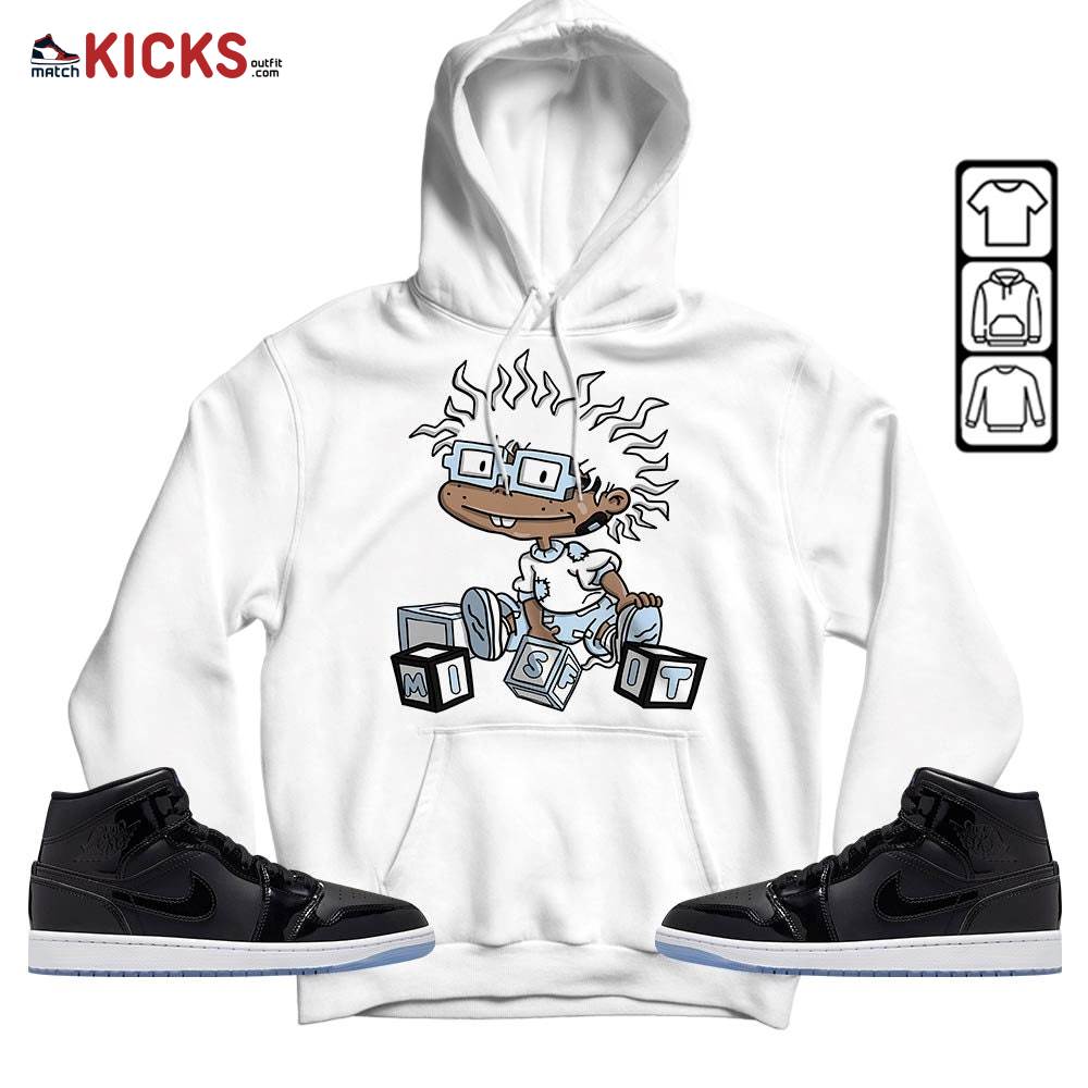Chuckie Rugrats Misfit Sneaker Shirt Match Space Jam 1s, Jordan 1 Mid ...