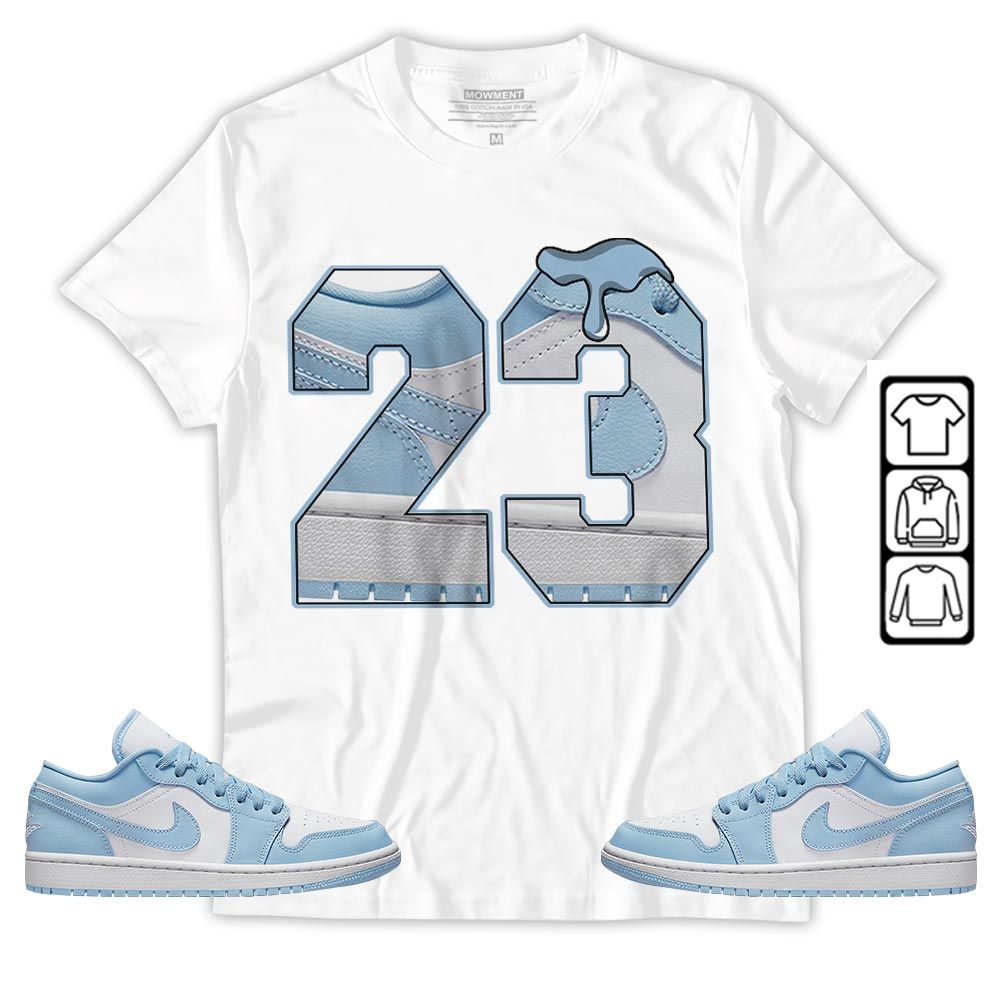 Jordan 1 Low Ice Blue - Fanzint