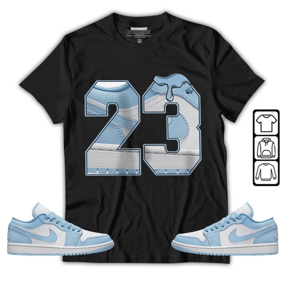 Jordan 1 Low Ice Blue - Fanzint