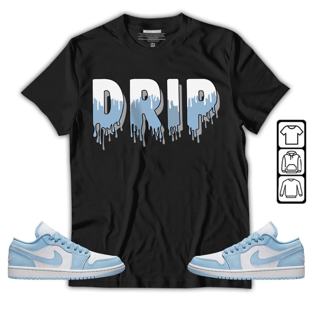 Jordan 1 Low Ice Blue - Fanzint