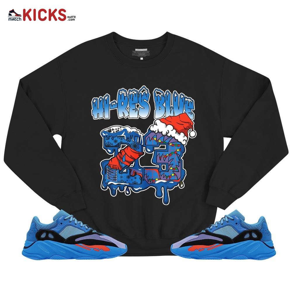 Drip Number 23 Noel Sneaker Shirt Match V1 Hi-Res Blue 700s, Yeezy 700 ...