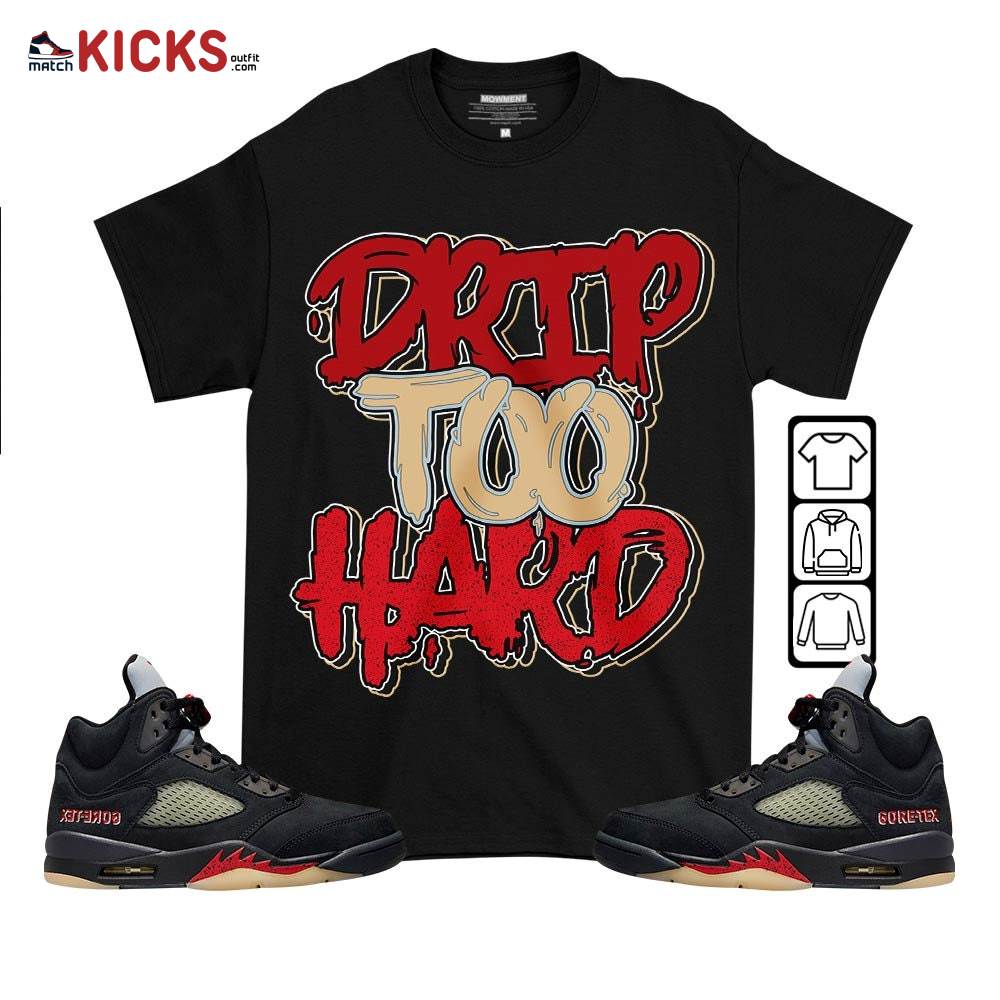 Jordan 5 GORE-TEX Off Noir 5s - Fanzint