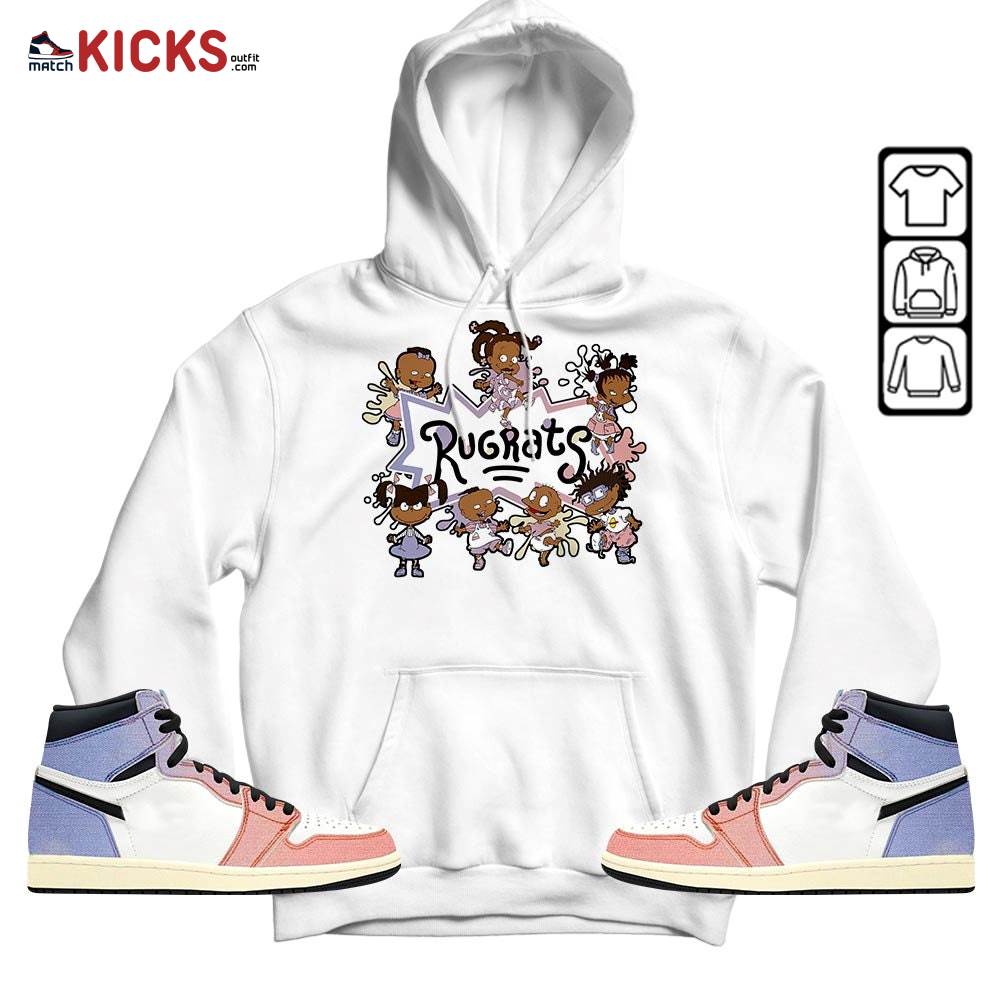 Funny Rugrats 90s Kids Melanin Sneaker Shirt Match Retro Skyline 1s ...