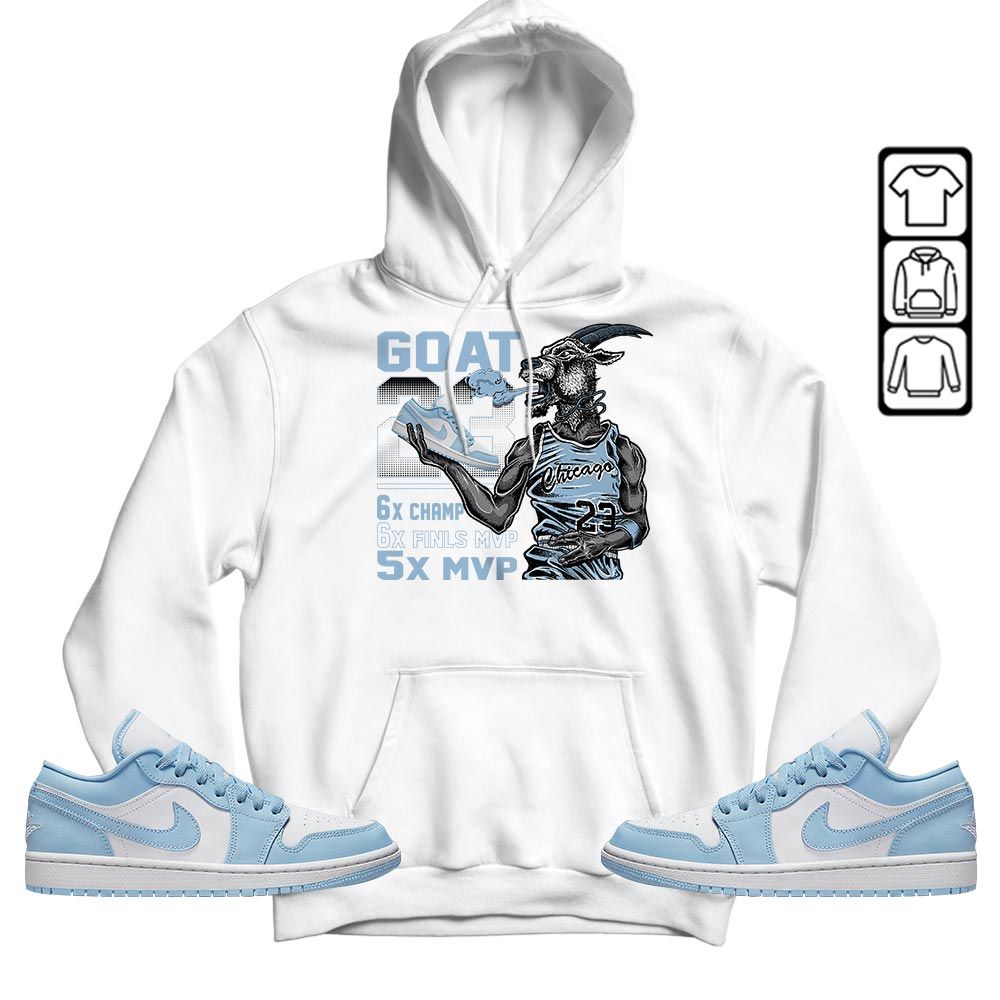 Jordan 1 Low Ice Blue - Fanzint