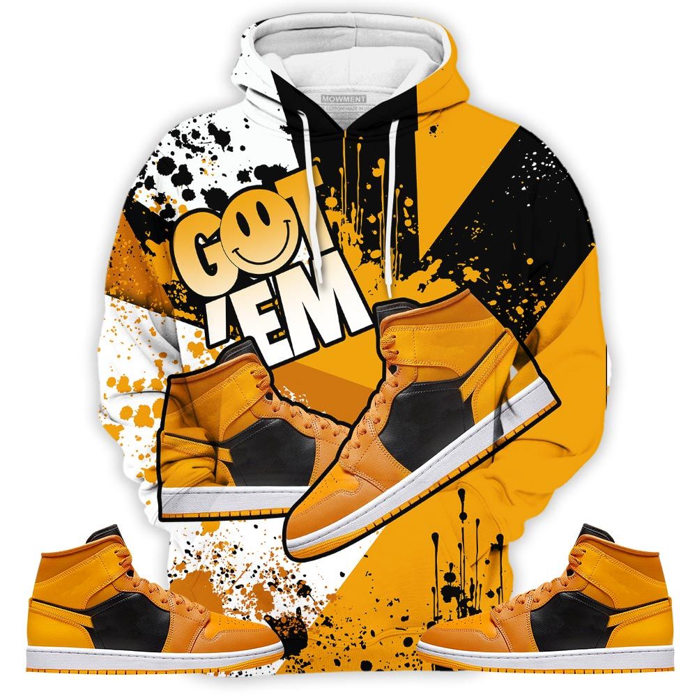 Jordan 1 Mid Chutney Taxi 1s - Fanzint