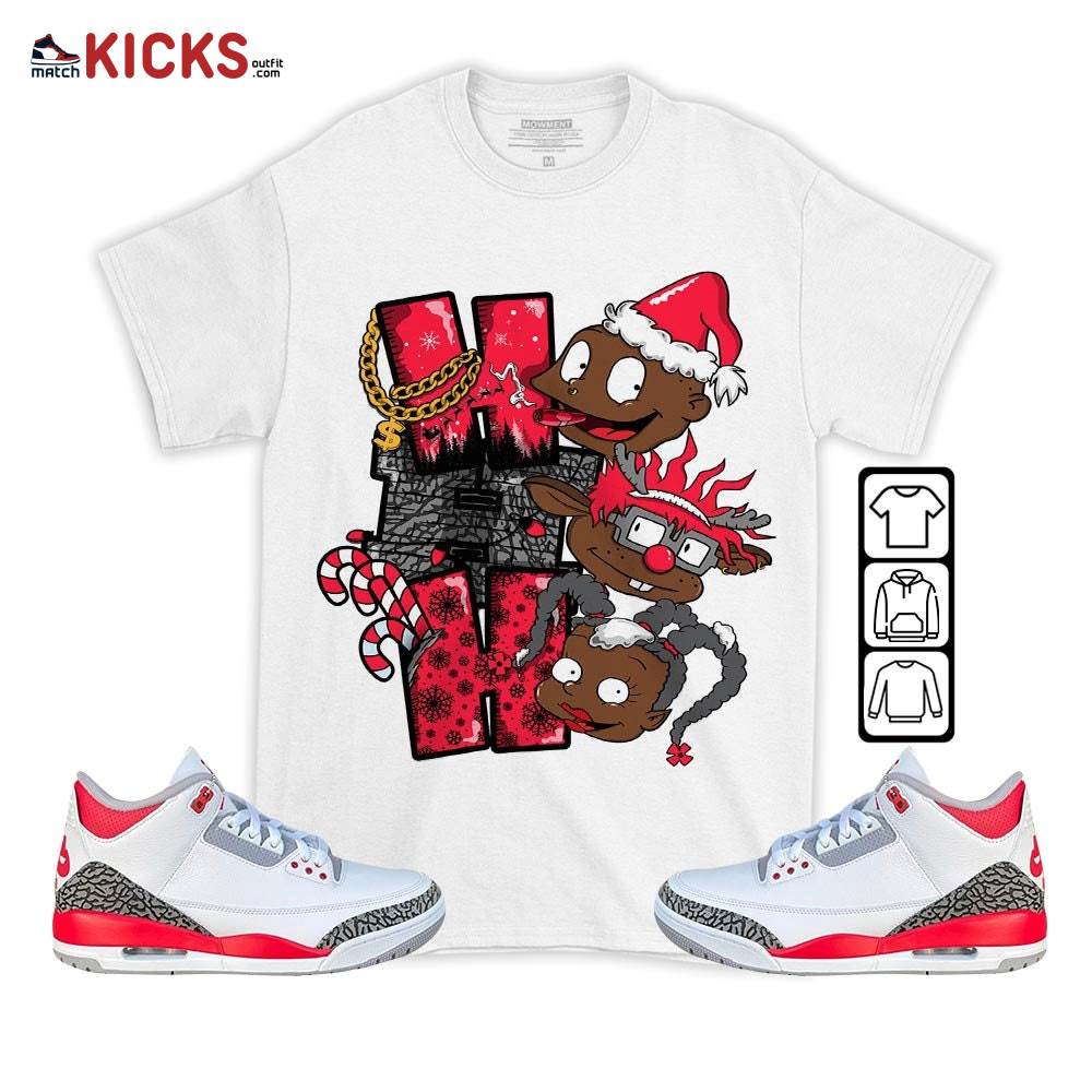 Jordan 3 Fire Red 3s - Fanzint