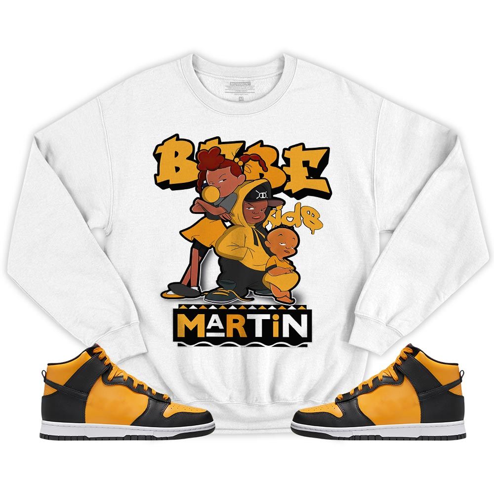 Martin Babes Kids 90s Melanin Sneaker Shirt Match Dunk Reverse ...