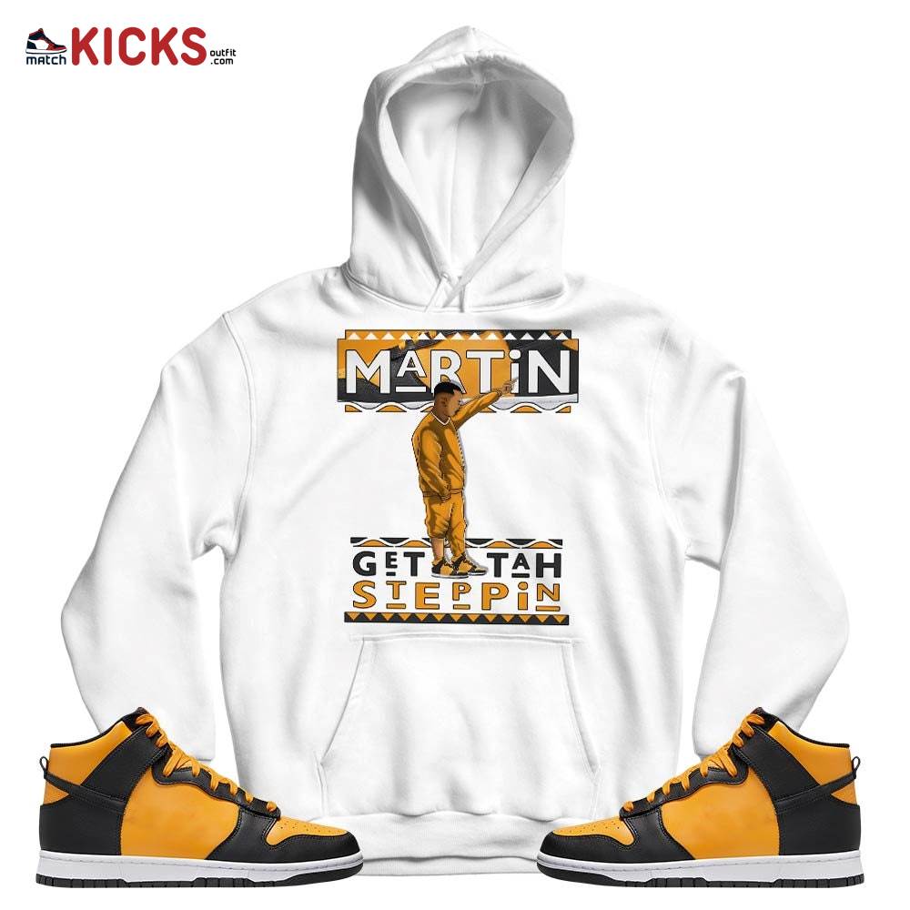 Martin Tv Got Em Sneaker Shirt Match Dunk Reverse Goldenrod, Dunk High ...