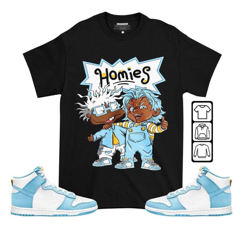 Melanin Kids 90s Rugrats Chucky Cartoon 90s Homie Sneaker Shirt Match ...