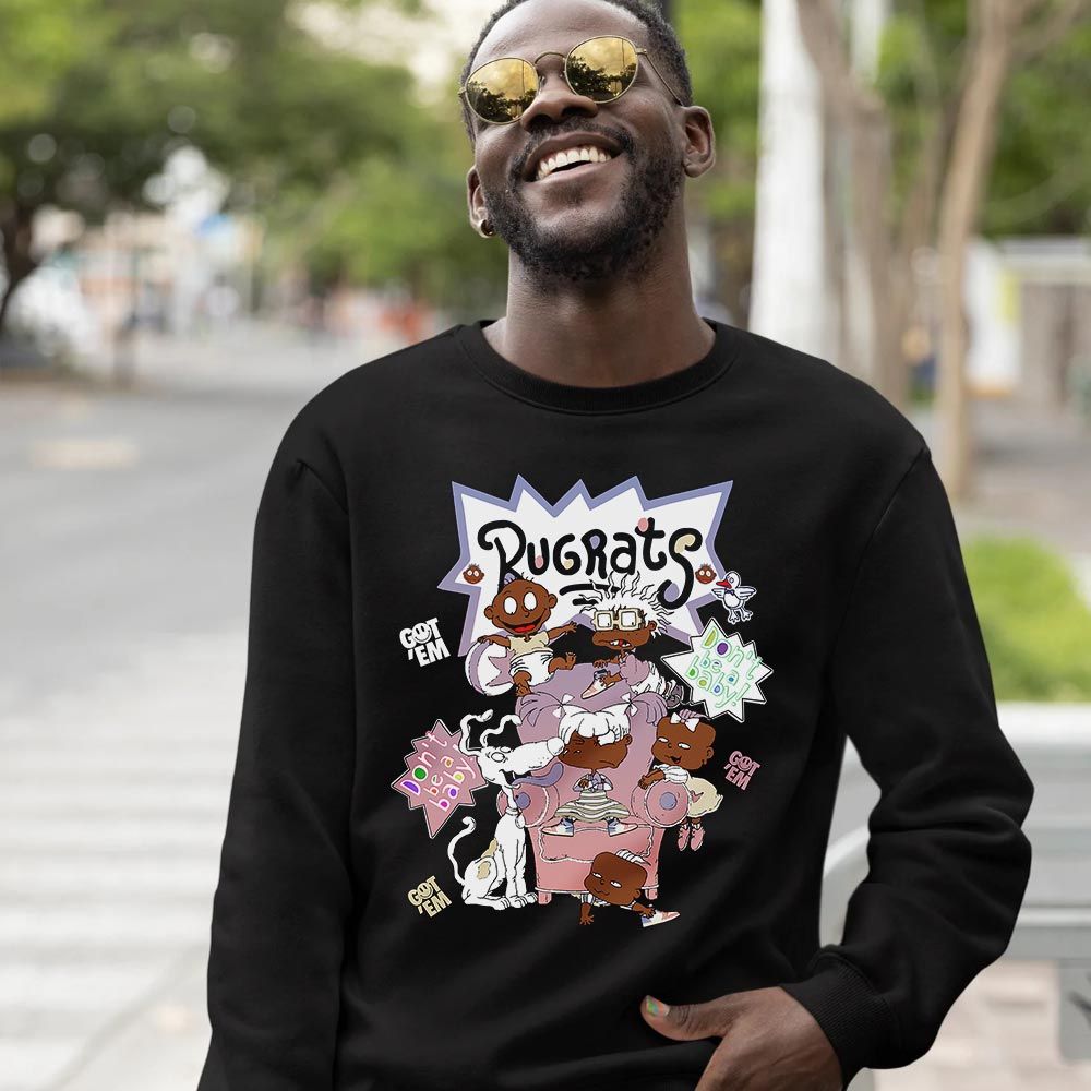 Melanin Rugrats Kids 90s Got Em 2D Sneaker Shirt Match Retro Skyline 1s ...