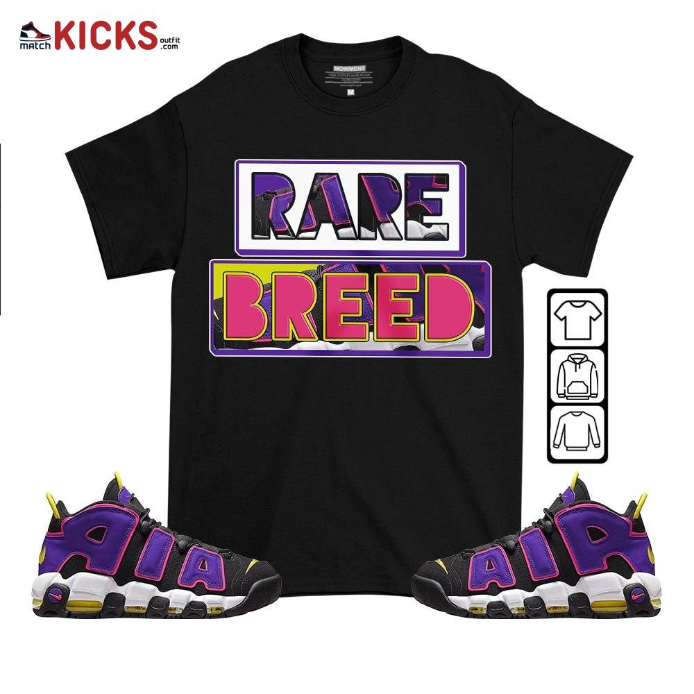 Air More Uptempo Black Court Purple - Fanzint