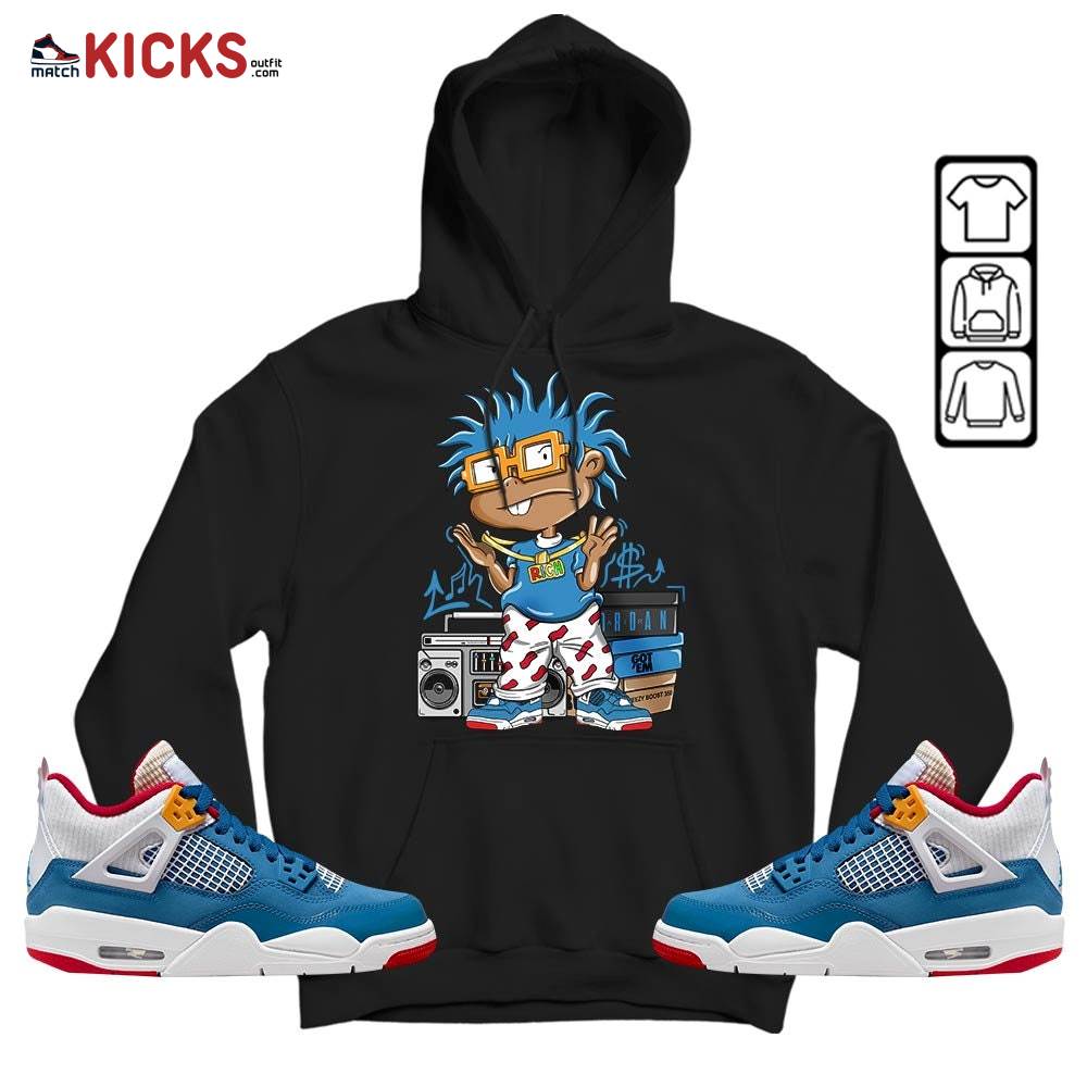 Rich Chuckie Sneaker Shirt Match Messy Room 4s, Jordan 4 GS Messy Room ...