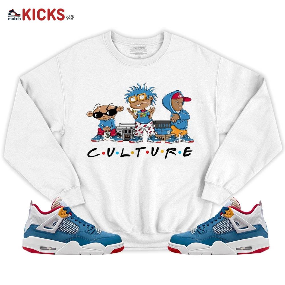 Rugrats KND BeBe Kids Sneaker Shirt Match Messy Room 4s, Jordan 4 GS ...
