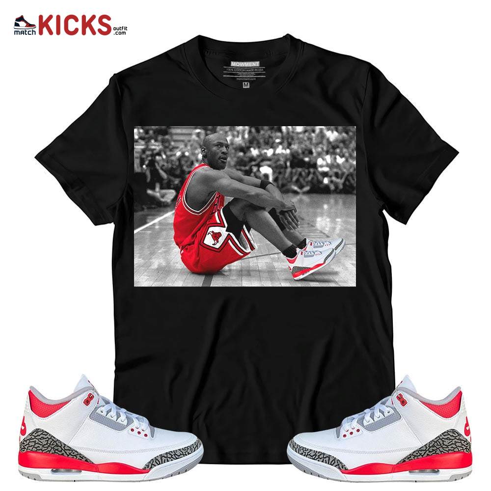 Jordan 3 Fire Red 3s - Fanzint